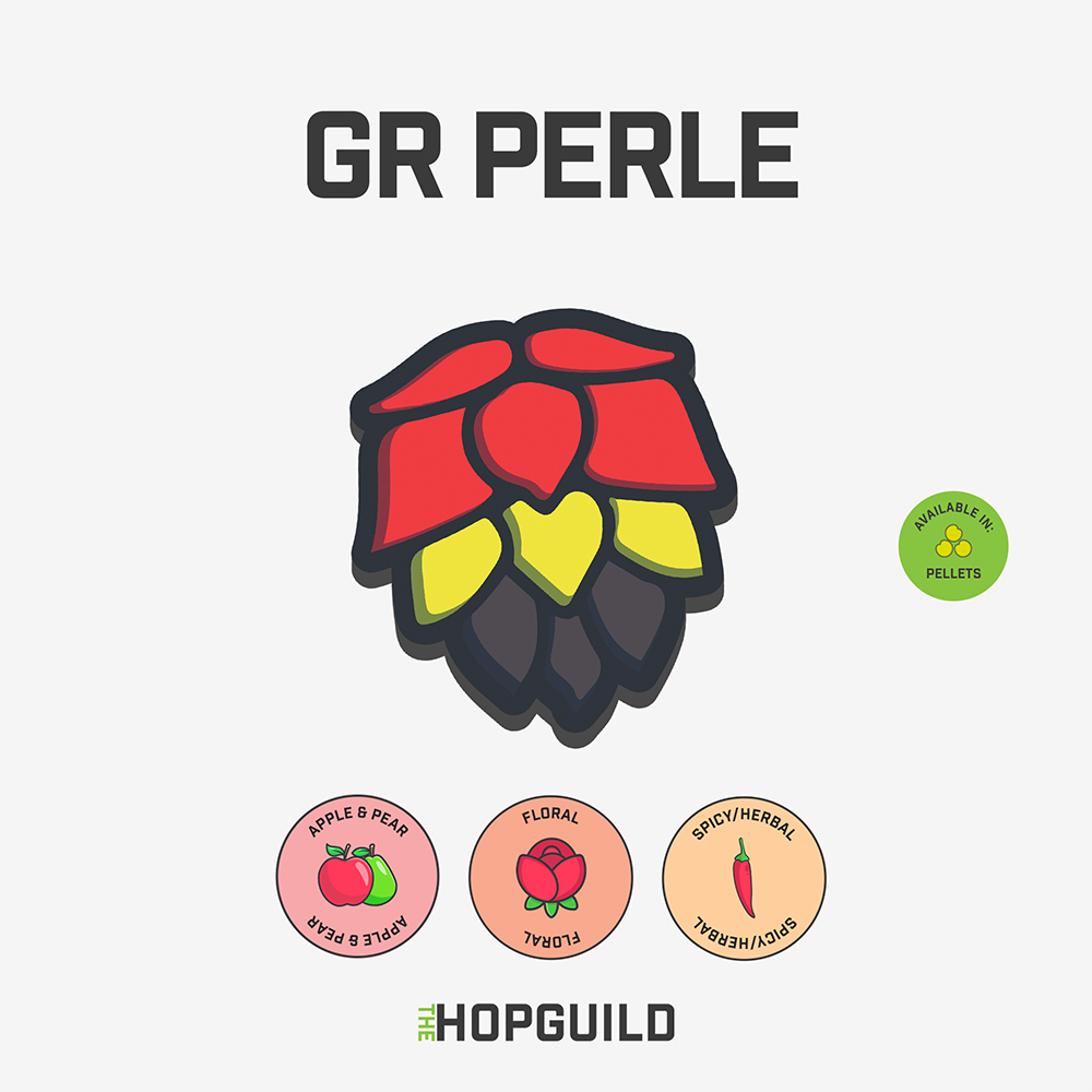 GR Perle Hops – Herbal, Floral & Balanced Bitterness
