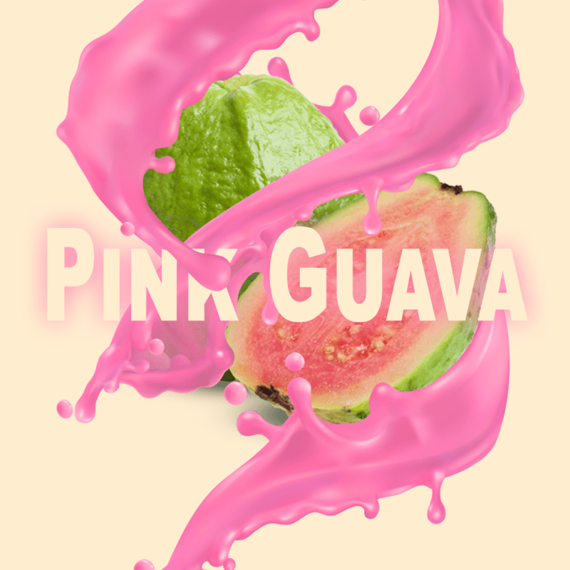 Pink Guava Aseptic Fruit Puree - 400 lb Drum or 40 lb Case