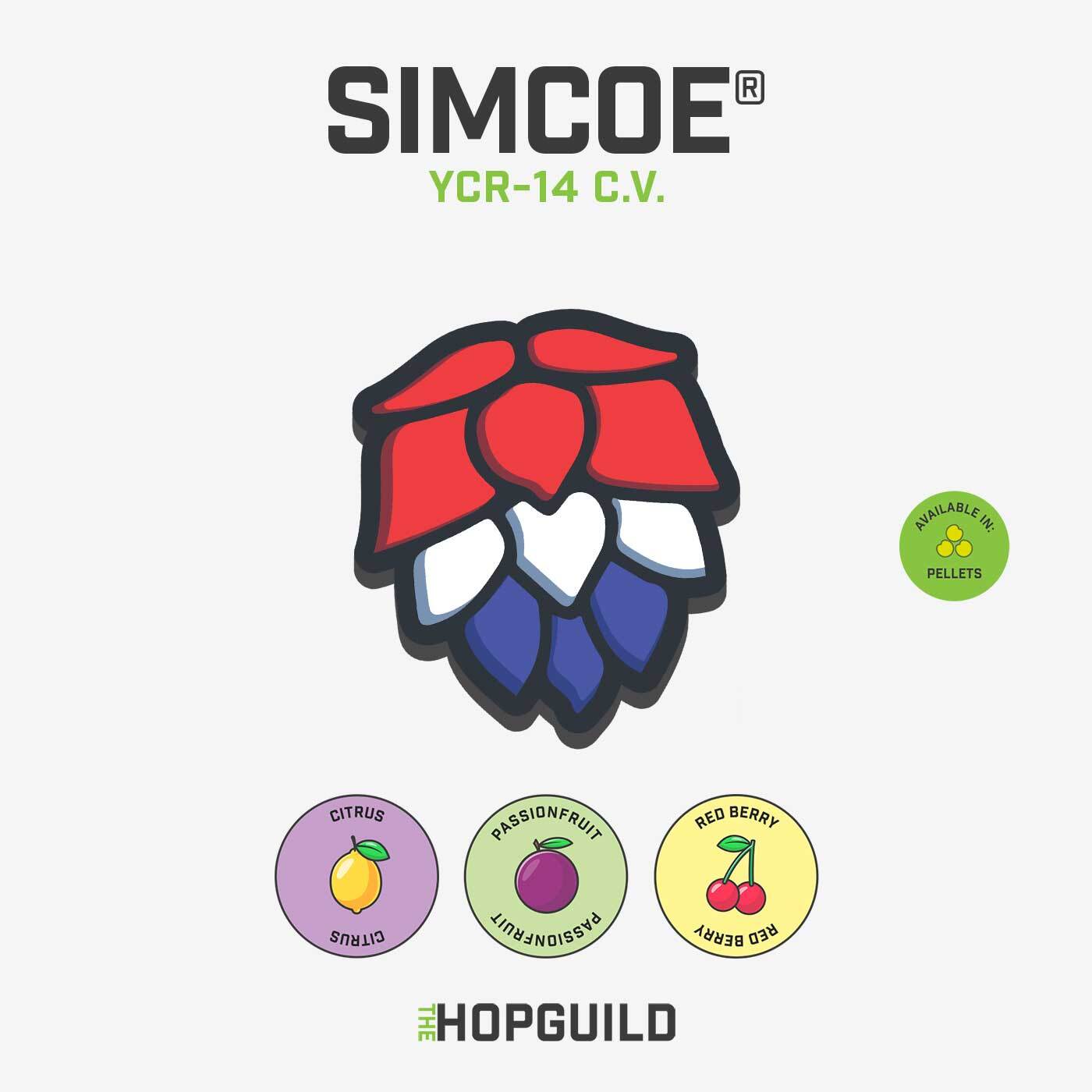 Simcoe Hops – Complex Pine, Citrus & Berry Aroma