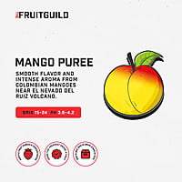 Mango Aseptic Fruit Puree - 400 lb Drum or 45 lb Case